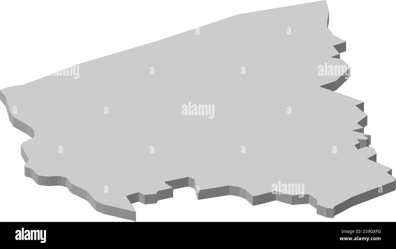 Map of West Flanders, a province of Belgium Stock Vector Image & Art ...