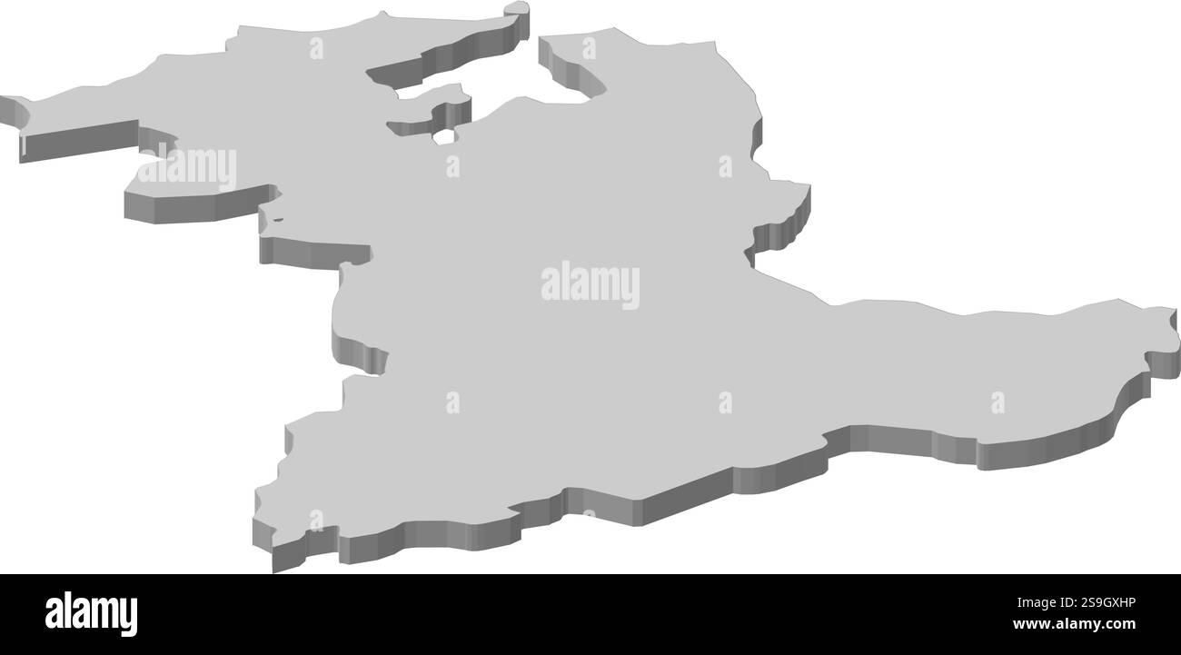 Map of the canton of bern Stock Vector Images - Alamy