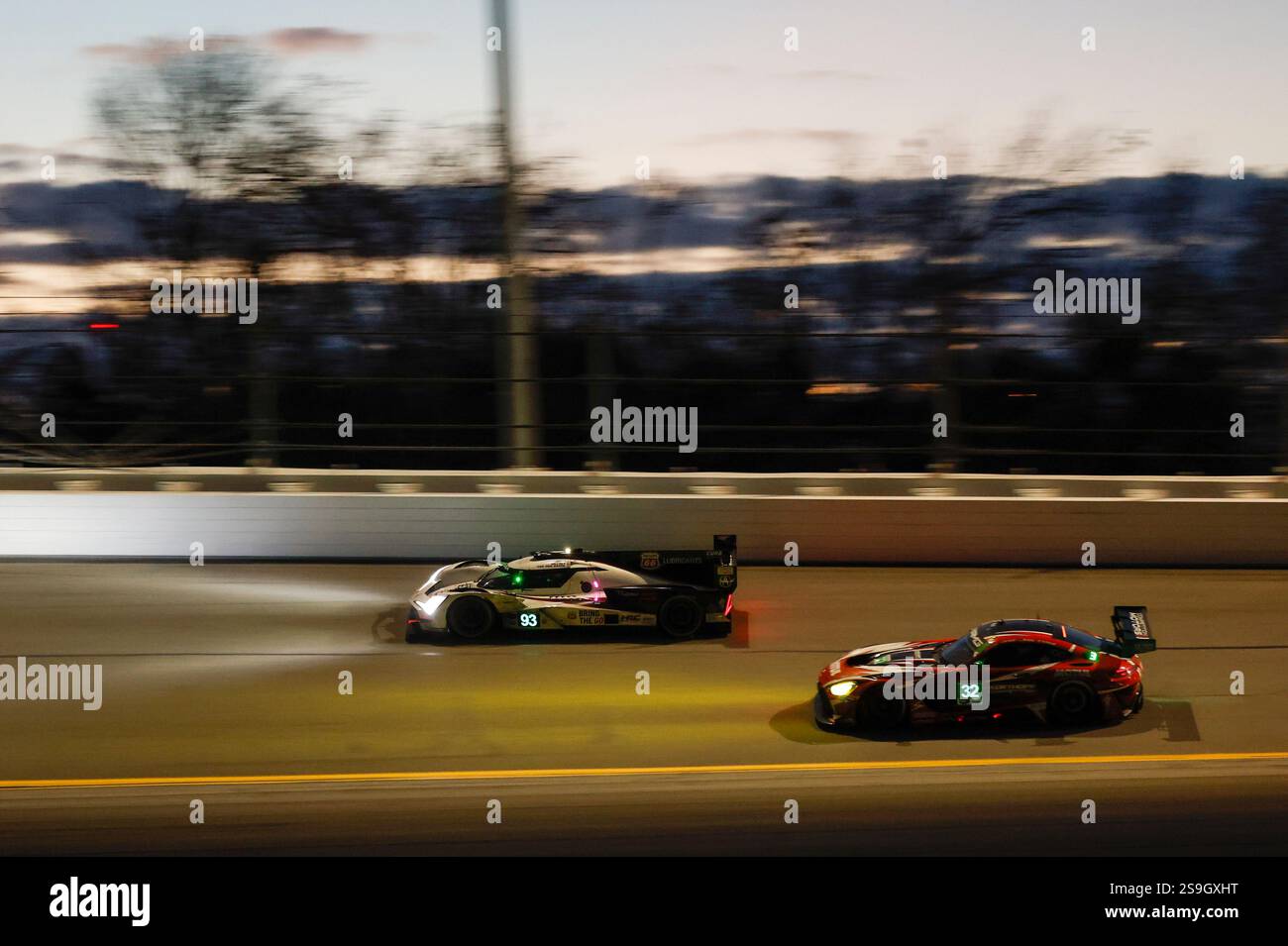 DAYTONA BEACH, FL - JANUARY 26: The Acura Meyer Shank Racing w/Curb ...