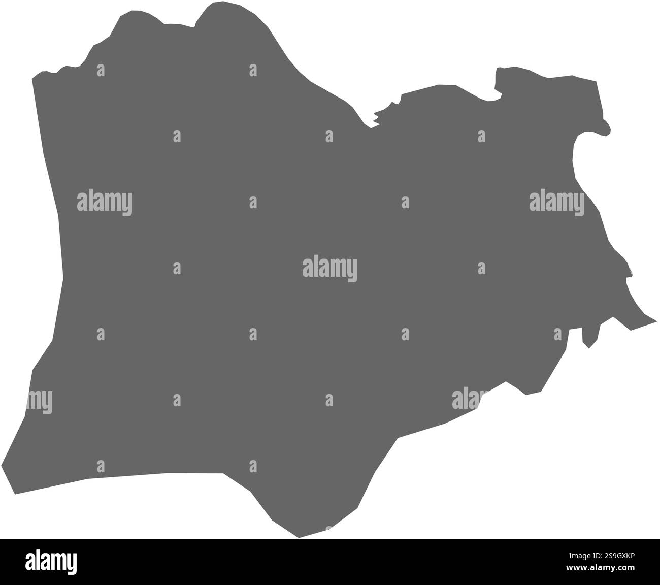 Map of Kirklareli, a province of Turkey Stock Vector Image & Art - Alamy