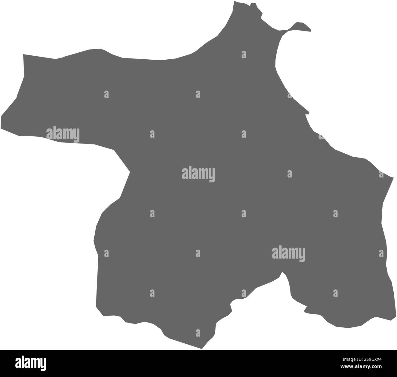 Map of Sinop, a province of Turkey Stock Vector Image & Art - Alamy