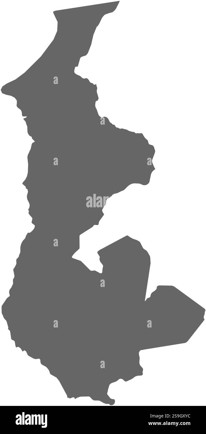 Map of Luapula, a province of Zambia Stock Vector Image & Art - Alamy