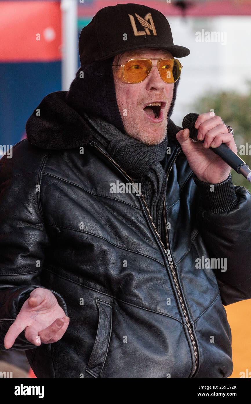 London, UK. 25th January, 2025. Gary McPherson, formerly of Big Audio ...