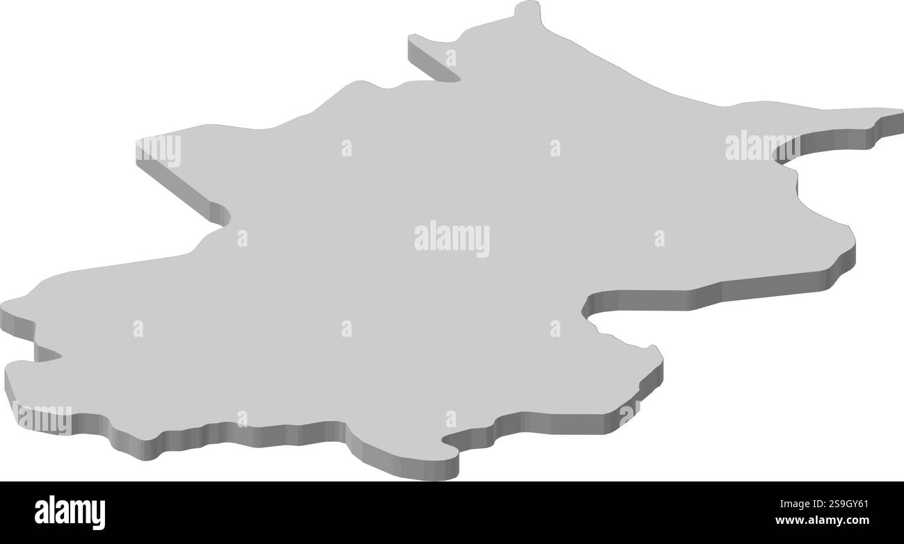 Map of Beijing, a province of China Stock Vector Image & Art - Alamy