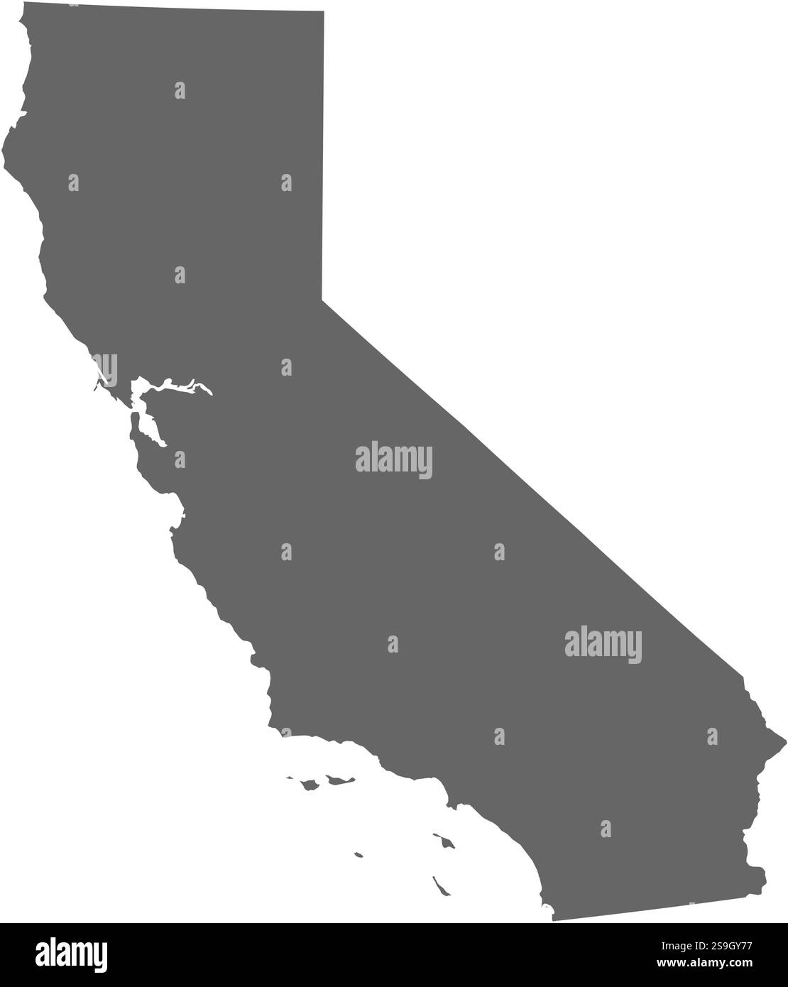 U s a california Cut Out Stock Images & Pictures - Alamy
