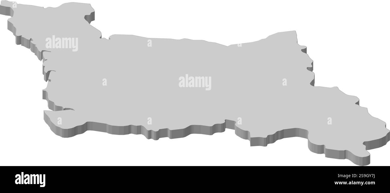 Map of Lower Normandy, a province of France Stock Vector Image & Art ...