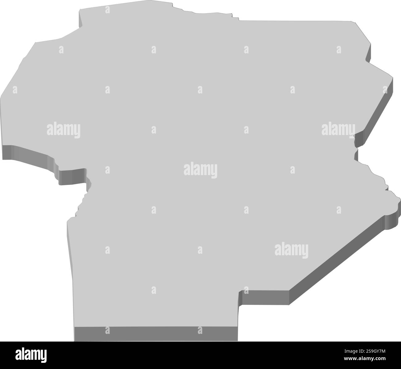 Córdoba argentina map Cut Out Stock Images & Pictures - Alamy