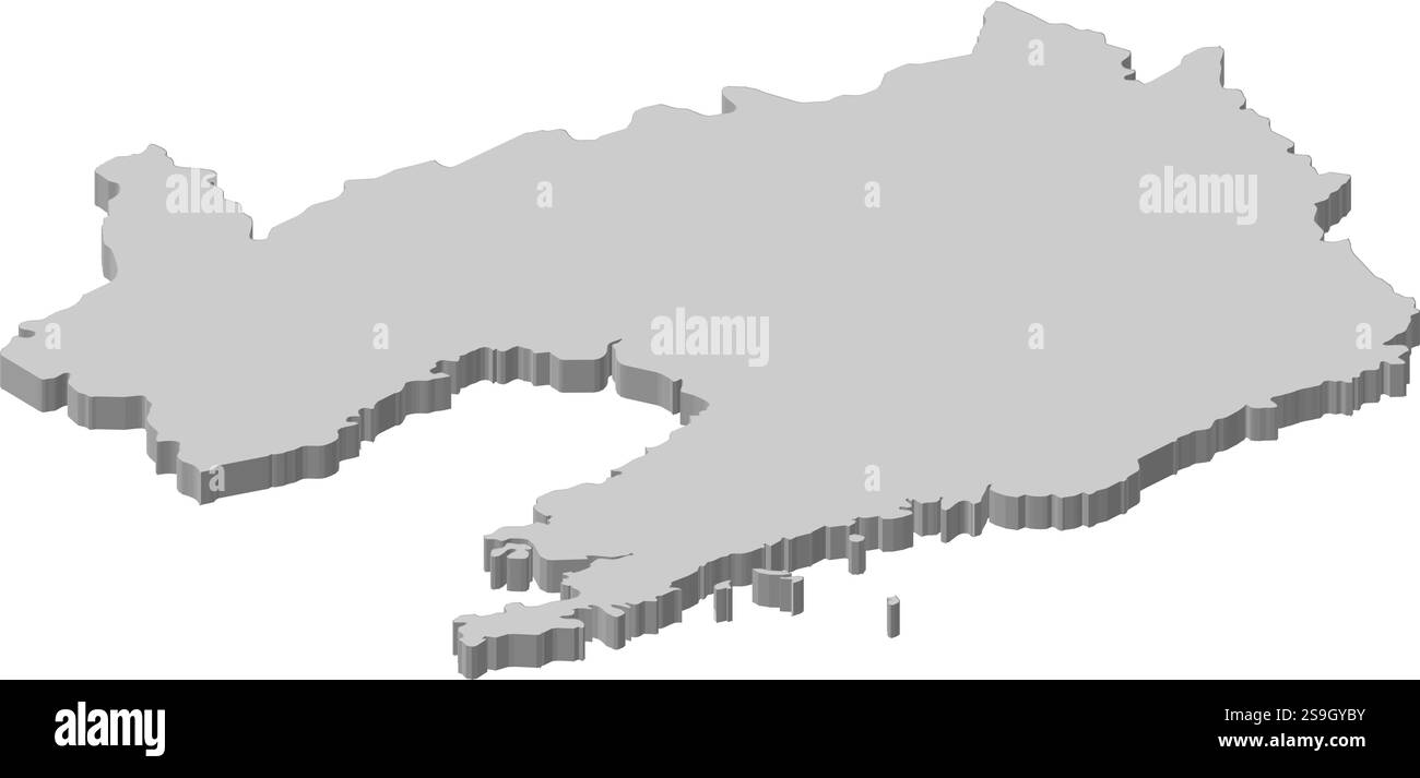 Map of Liaoning, a province of China Stock Vector Image & Art - Alamy