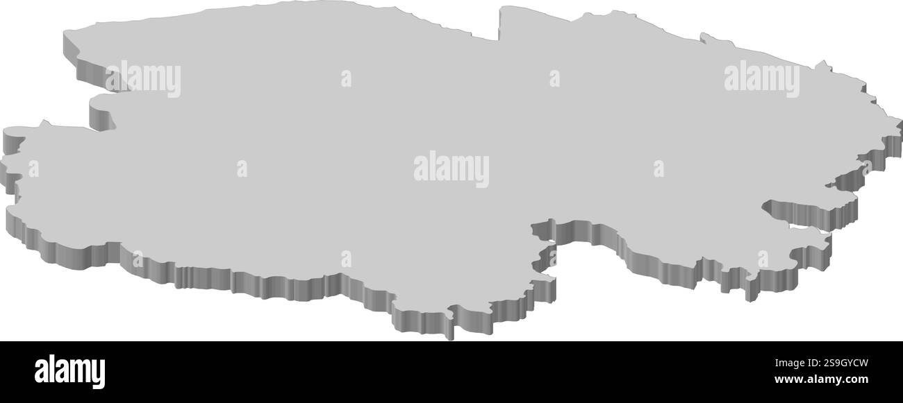 Map of Qinghai, a province of China Stock Vector Image & Art - Alamy