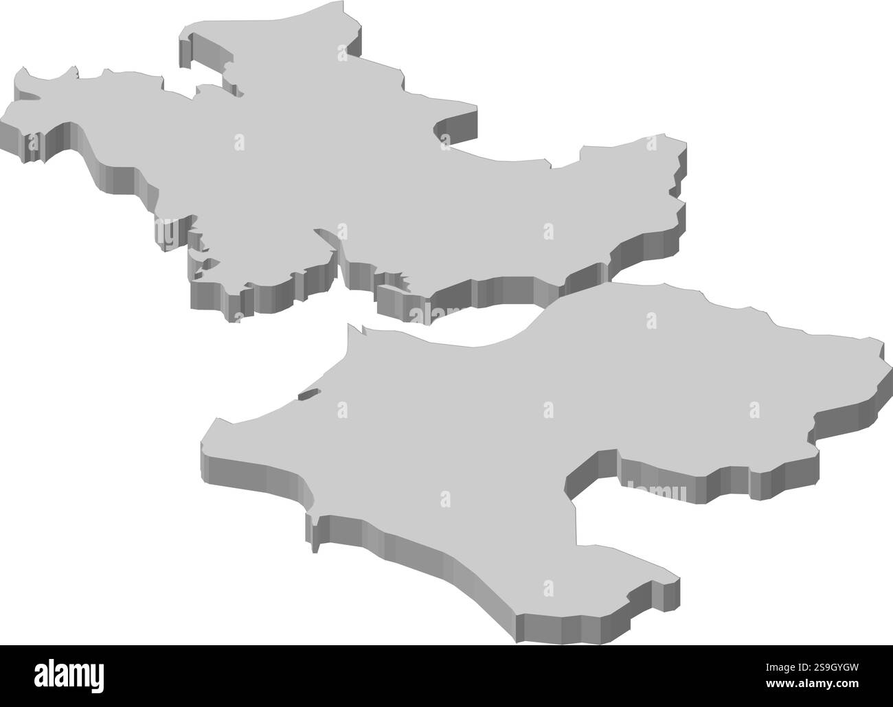 Map of West Greece, a province of Greece Stock Vector Image & Art - Alamy