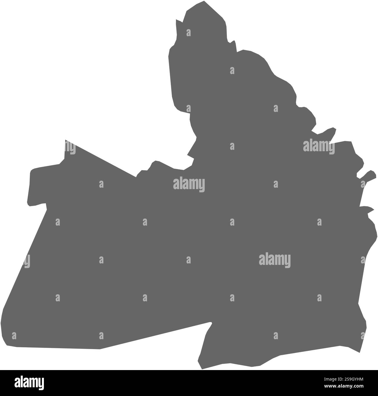 Map of Sirdaryo, a province of Uzbekistan Stock Vector Image & Art - Alamy