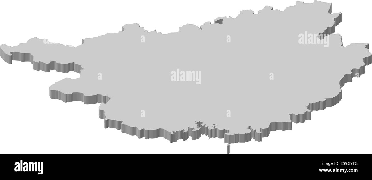 Kwangsi china map hi-res stock photography and images - Alamy