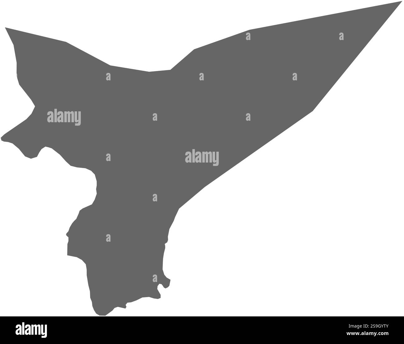 Map of Ma'rib, a province of Yemen Stock Vector Image & Art - Alamy
