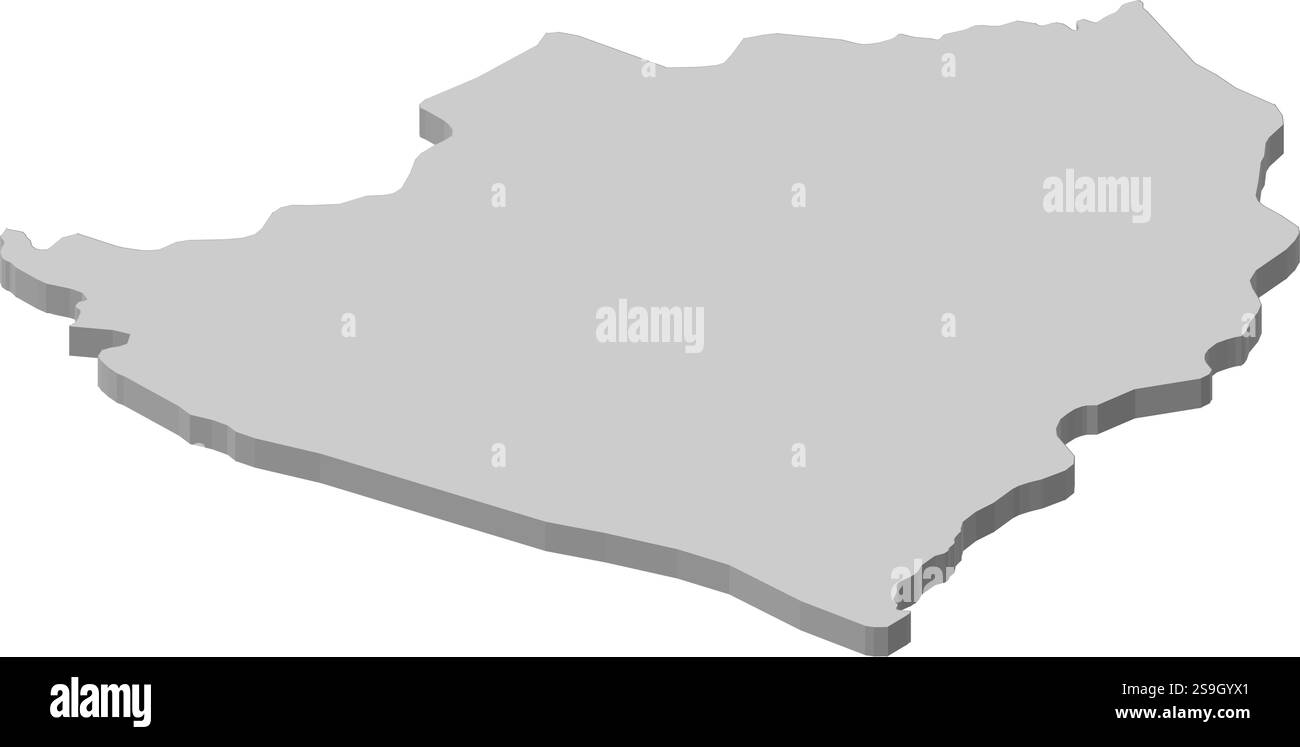 Map of Kirkuk, a province of Iraq Stock Vector Image & Art - Alamy