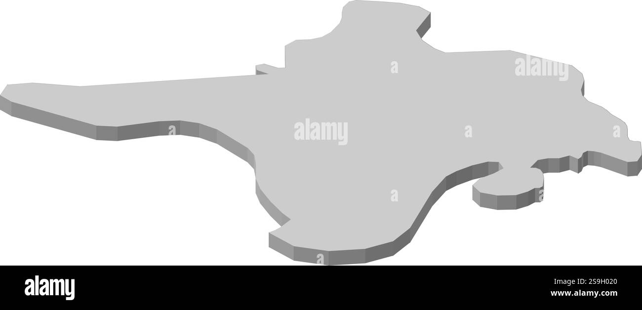 Map of Hiiu, a province of Estonia Stock Vector Image & Art - Alamy