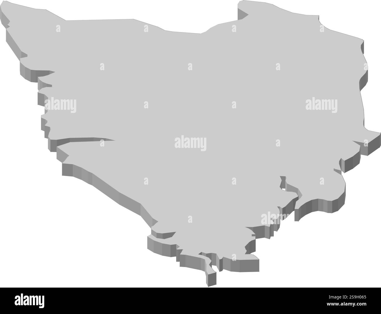 Map of Istria, a province of Croatia Stock Vector Image & Art - Alamy