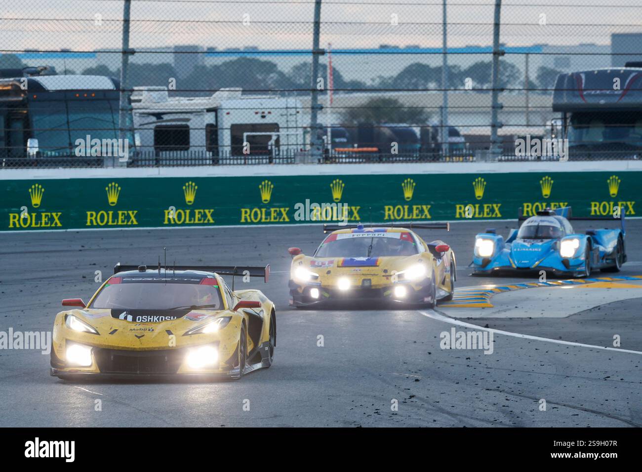 DAYTONA BEACH, FL - JANUARY 26: The #3 Corvette Racing by Pratt Miller ...