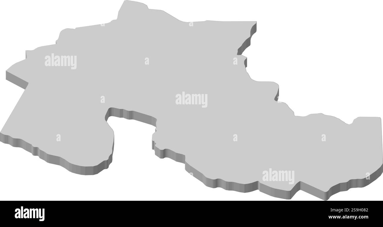Map of Jujuy, a province of Argentina Stock Vector Image & Art - Alamy