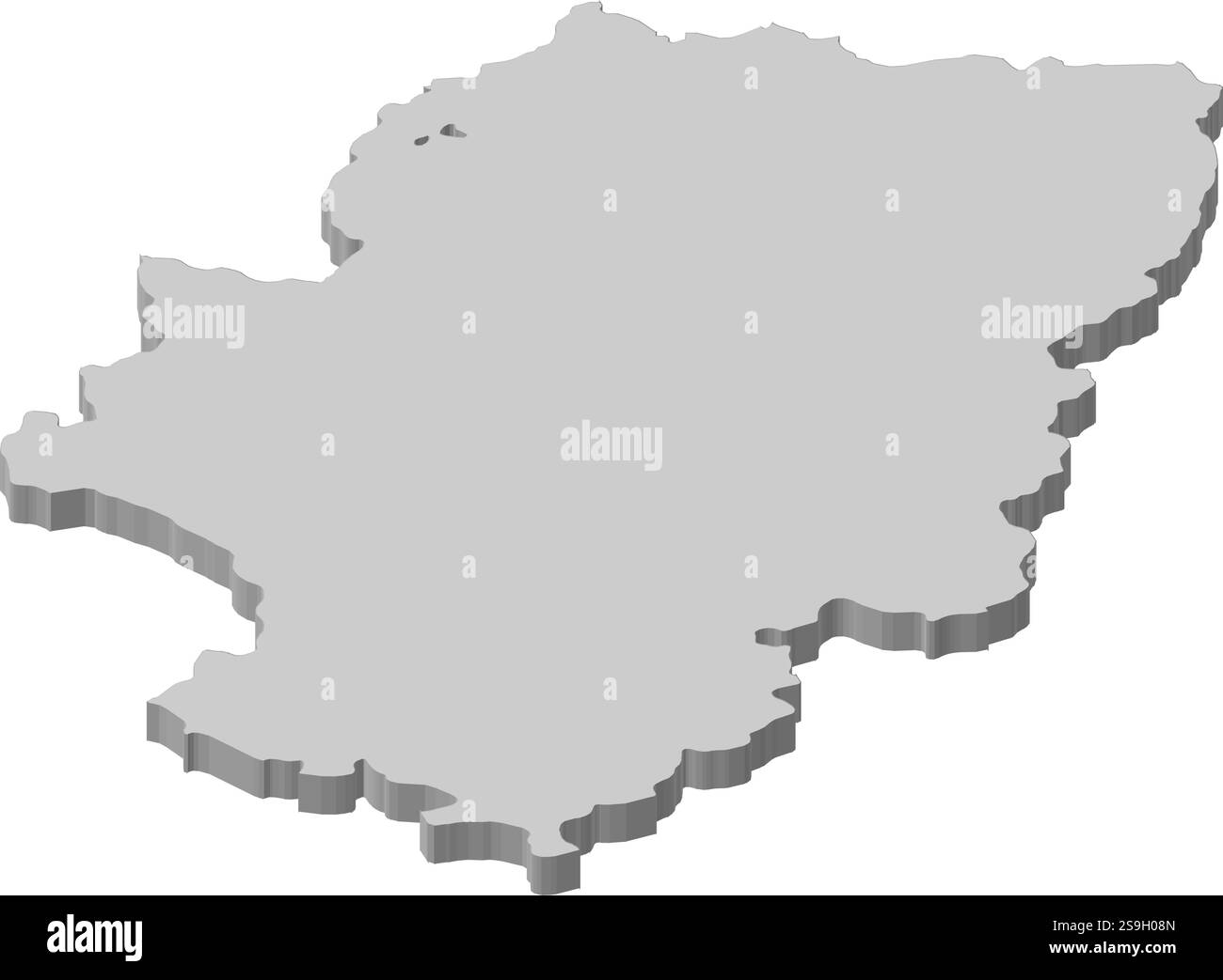 Map of Aragon, a province of Spain Stock Vector Image & Art - Alamy