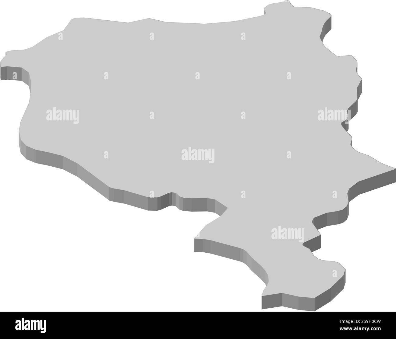 Ticino vector map hi-res stock photography and images - Alamy