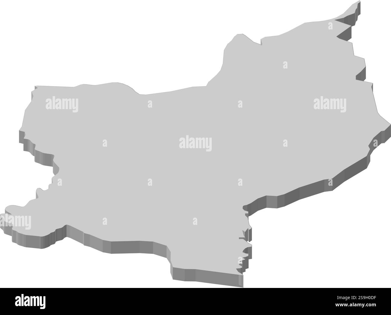 Map of Northern District, a province of Israel Stock Vector Image & Art ...