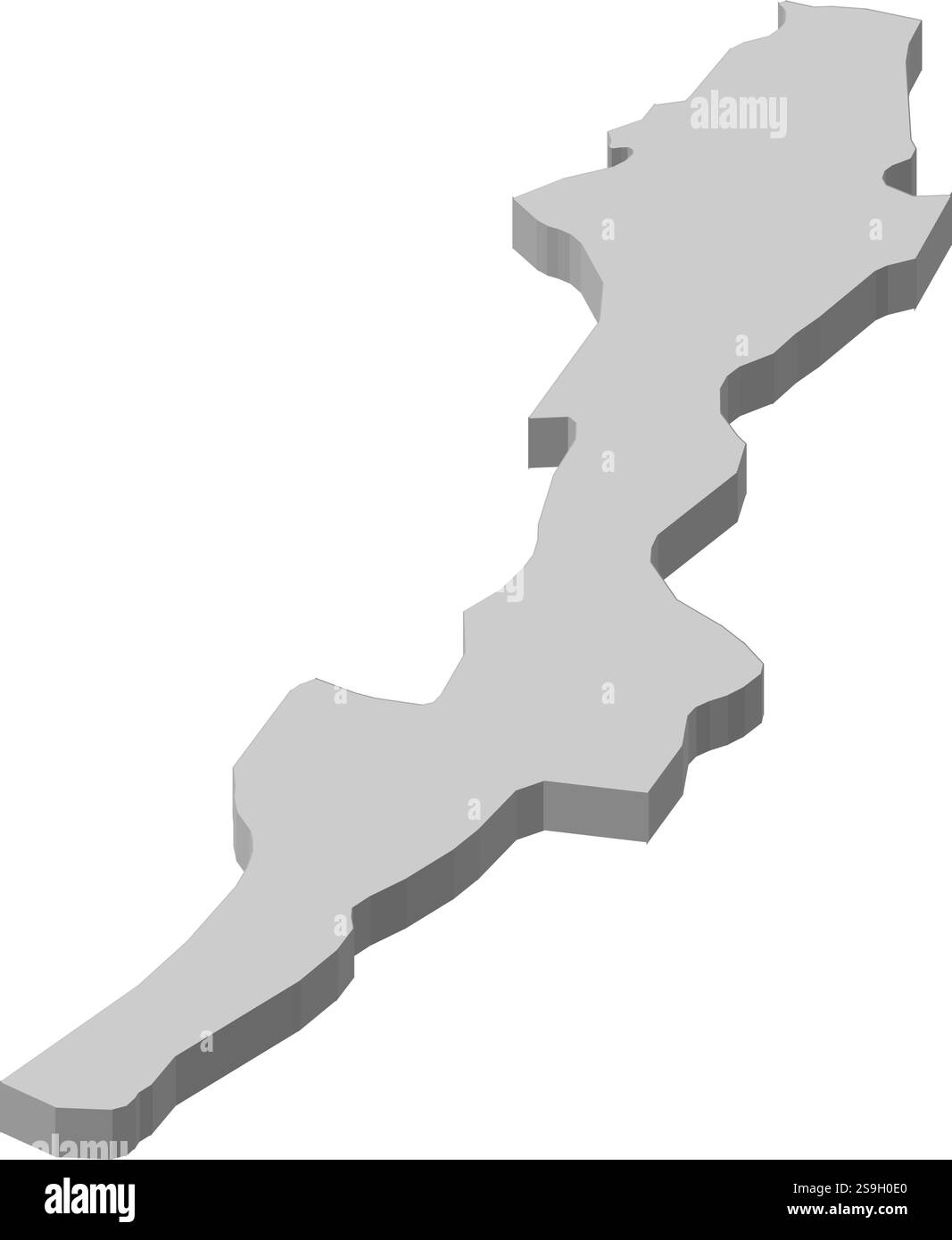 Colombia political map capital Cut Out Stock Images & Pictures - Alamy