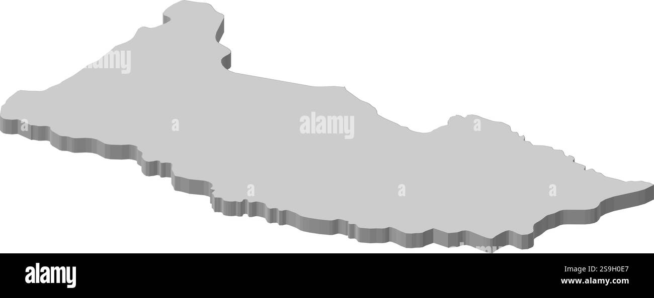 Map of Caqueta, a province of Colombia Stock Vector Image & Art - Alamy