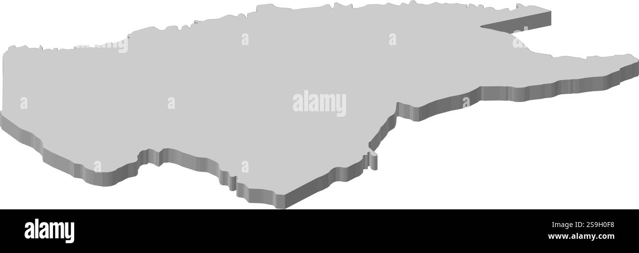 Map of Guaviare, a province of Colombia Stock Vector Image & Art - Alamy