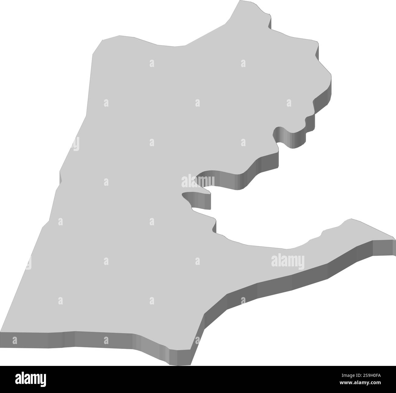 Map of haifa hi-res stock photography and images - Alamy