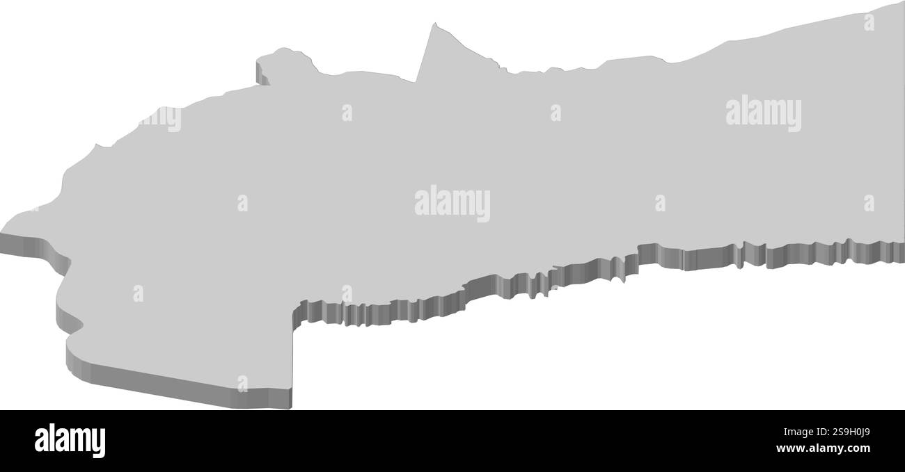 Map of Meta, a province of Colombia Stock Vector Image & Art - Alamy