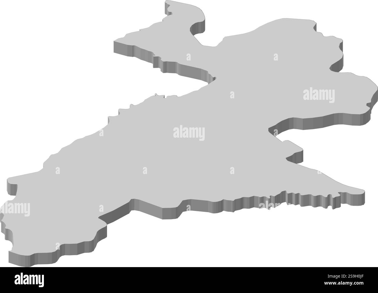 Map of Arbil, a province of Iraq Stock Vector Image & Art - Alamy