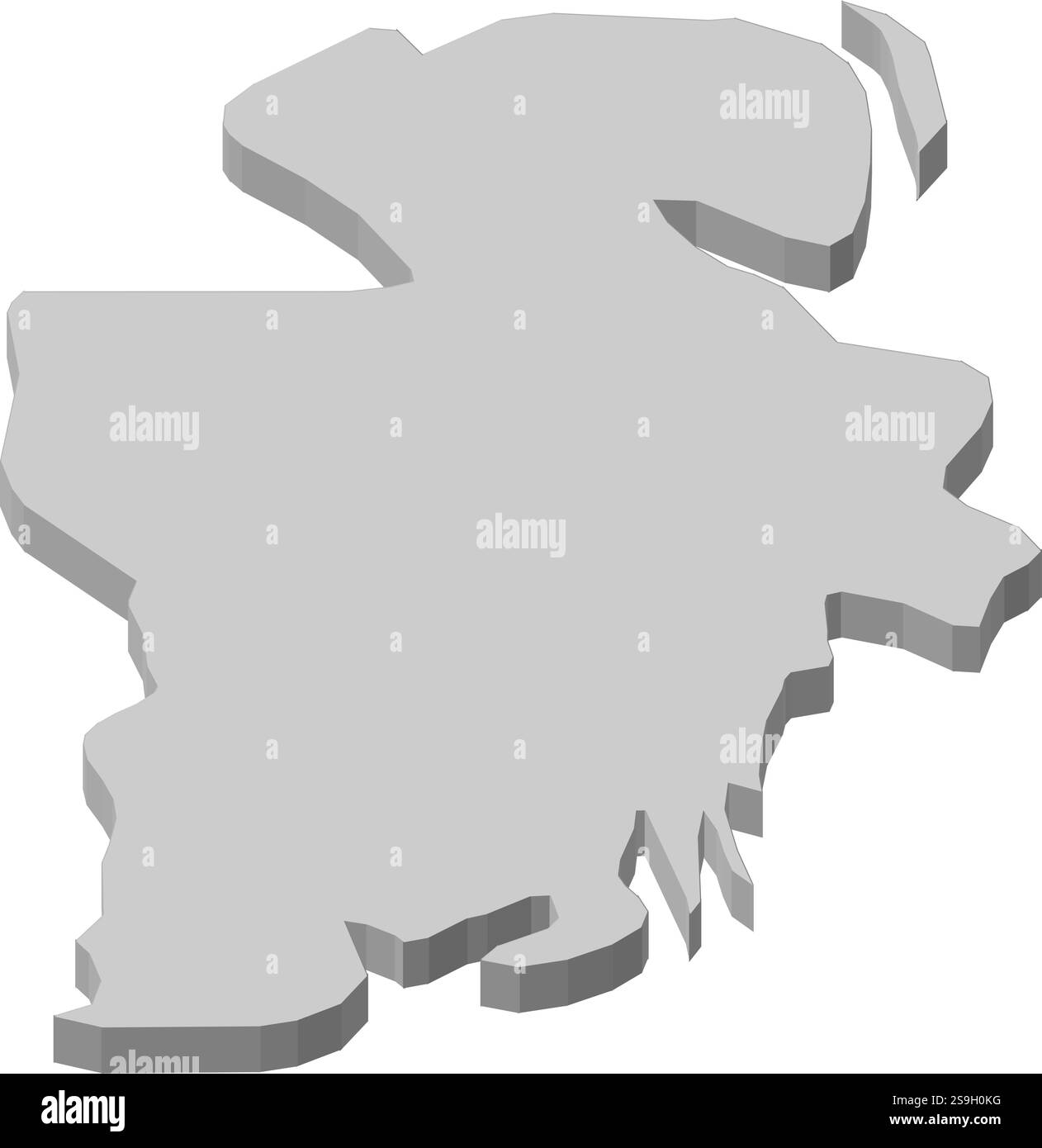 Outline map of vestfold hi-res stock photography and images - Alamy