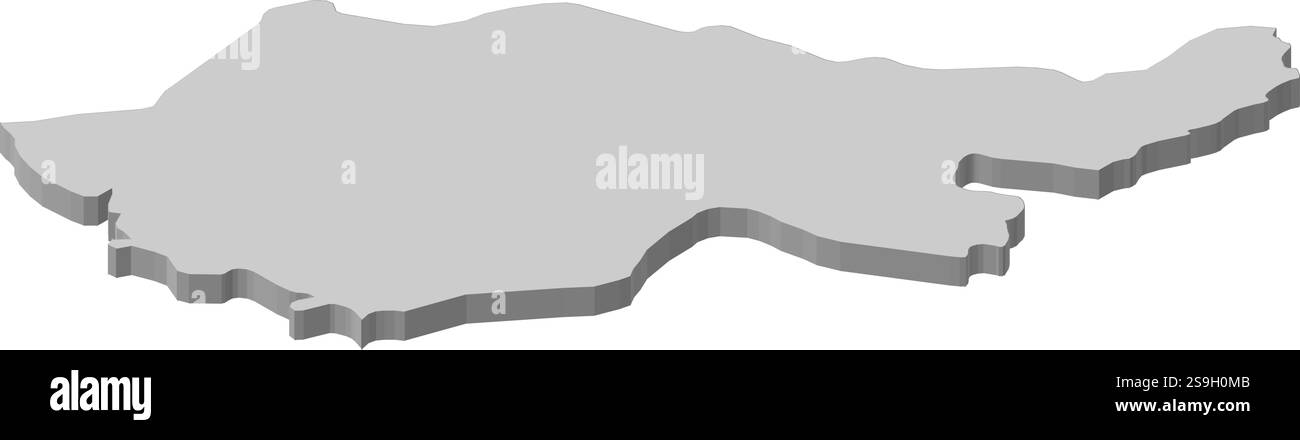 Map of Dohuk, a province of Iraq Stock Vector Image & Art - Alamy