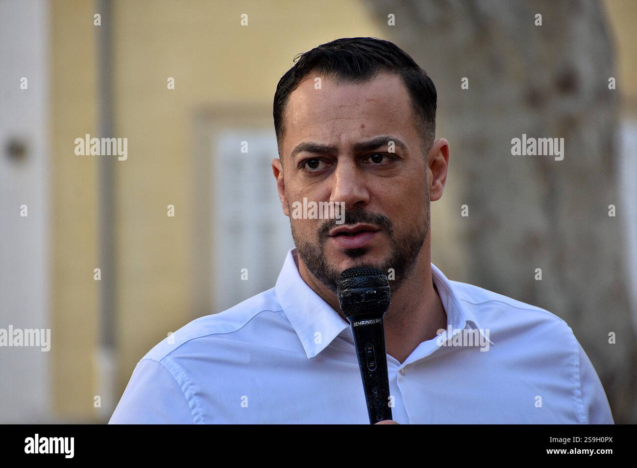 The deputy of the far-left party La France Insoumise (LFI) Sébastien ...