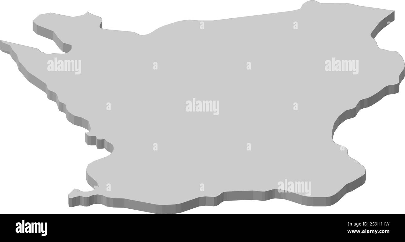 Map of Skane County, a province of Sweden Stock Vector Image & Art - Alamy