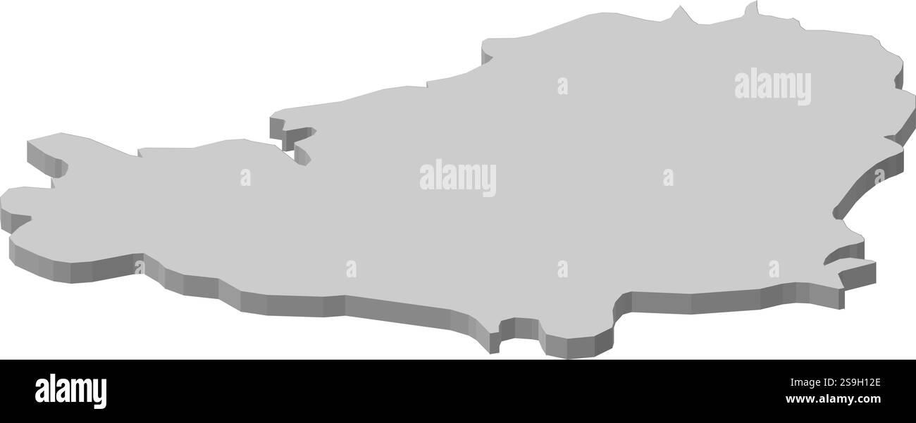 Map of Tavastia Proper, a province of Finland Stock Vector Image & Art ...
