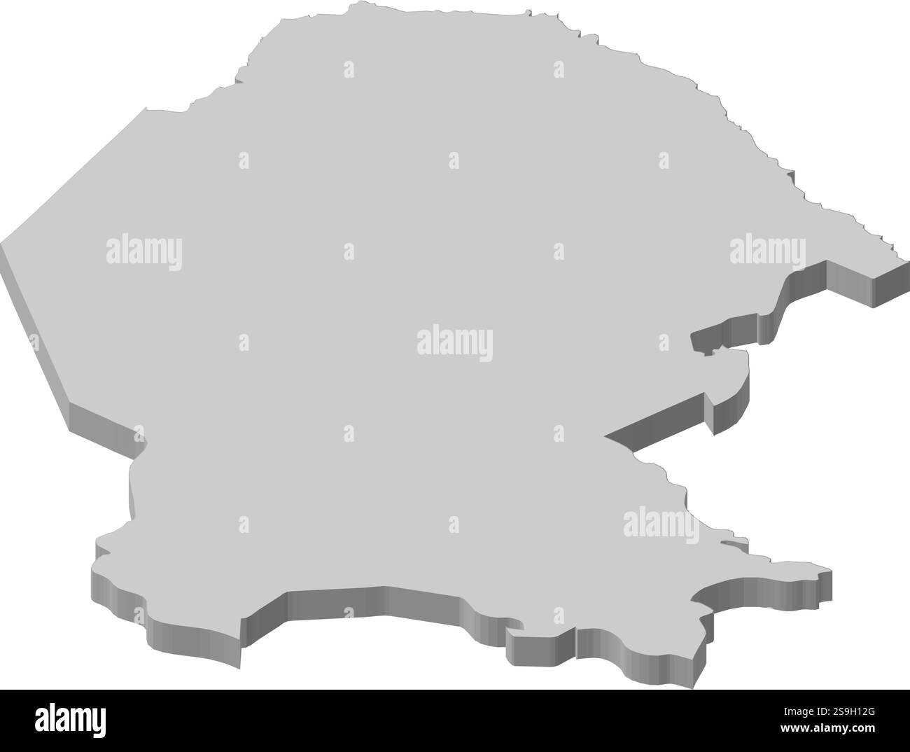 Map of coahuila hi-res stock photography and images - Alamy