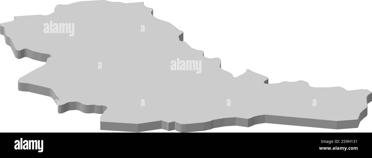 Map of Taurage, a province of Lithuania Stock Vector Image & Art - Alamy