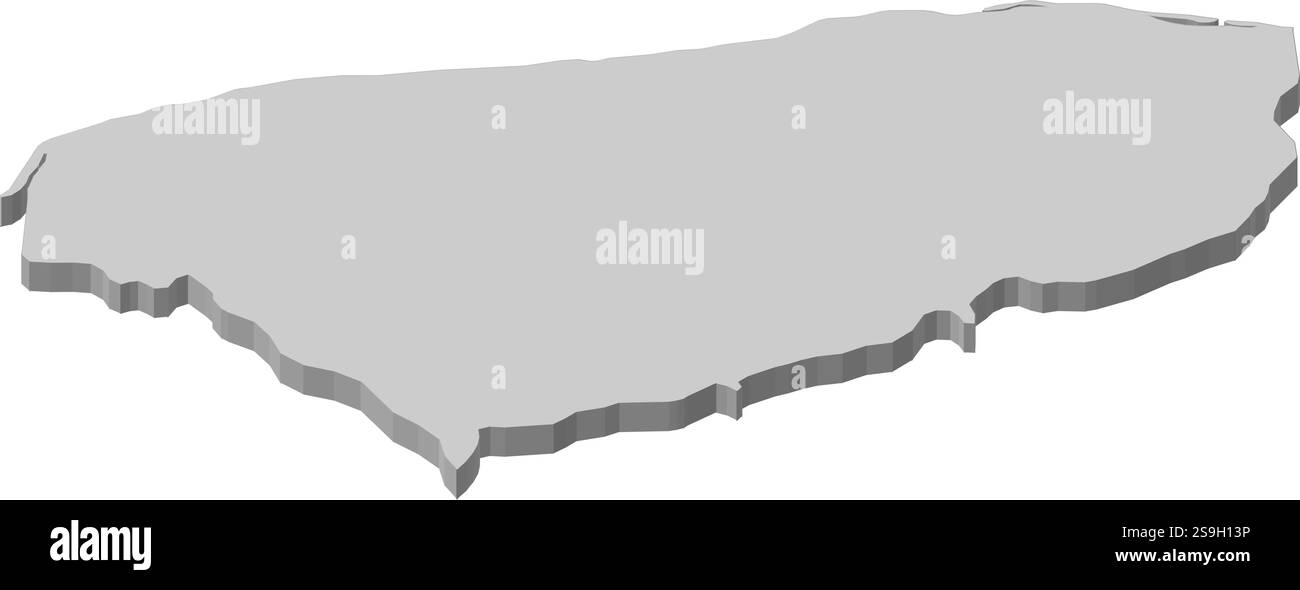 Map of Yucatan, a province of Mexico Stock Vector Image & Art - Alamy