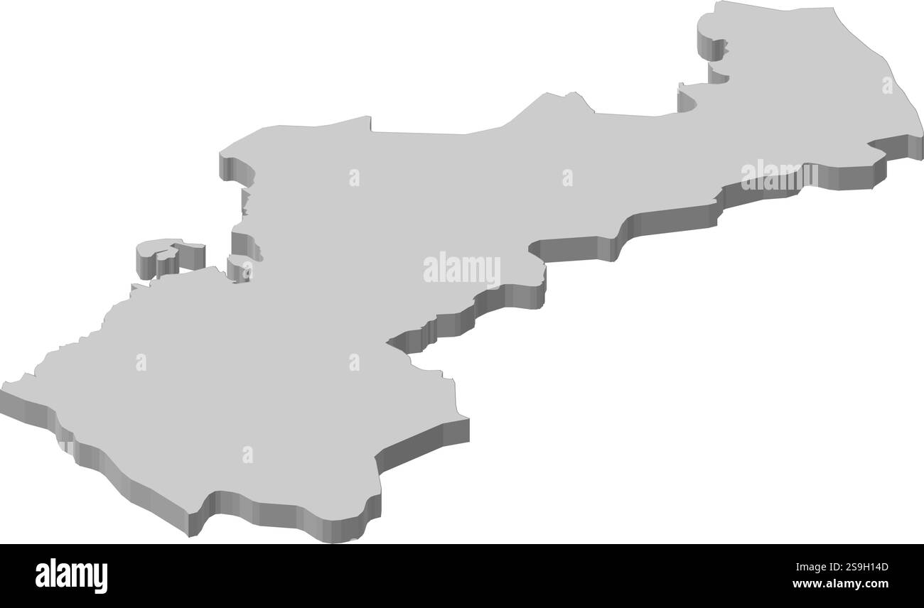 Northern ostrobothnia map hi-res stock photography and images - Alamy