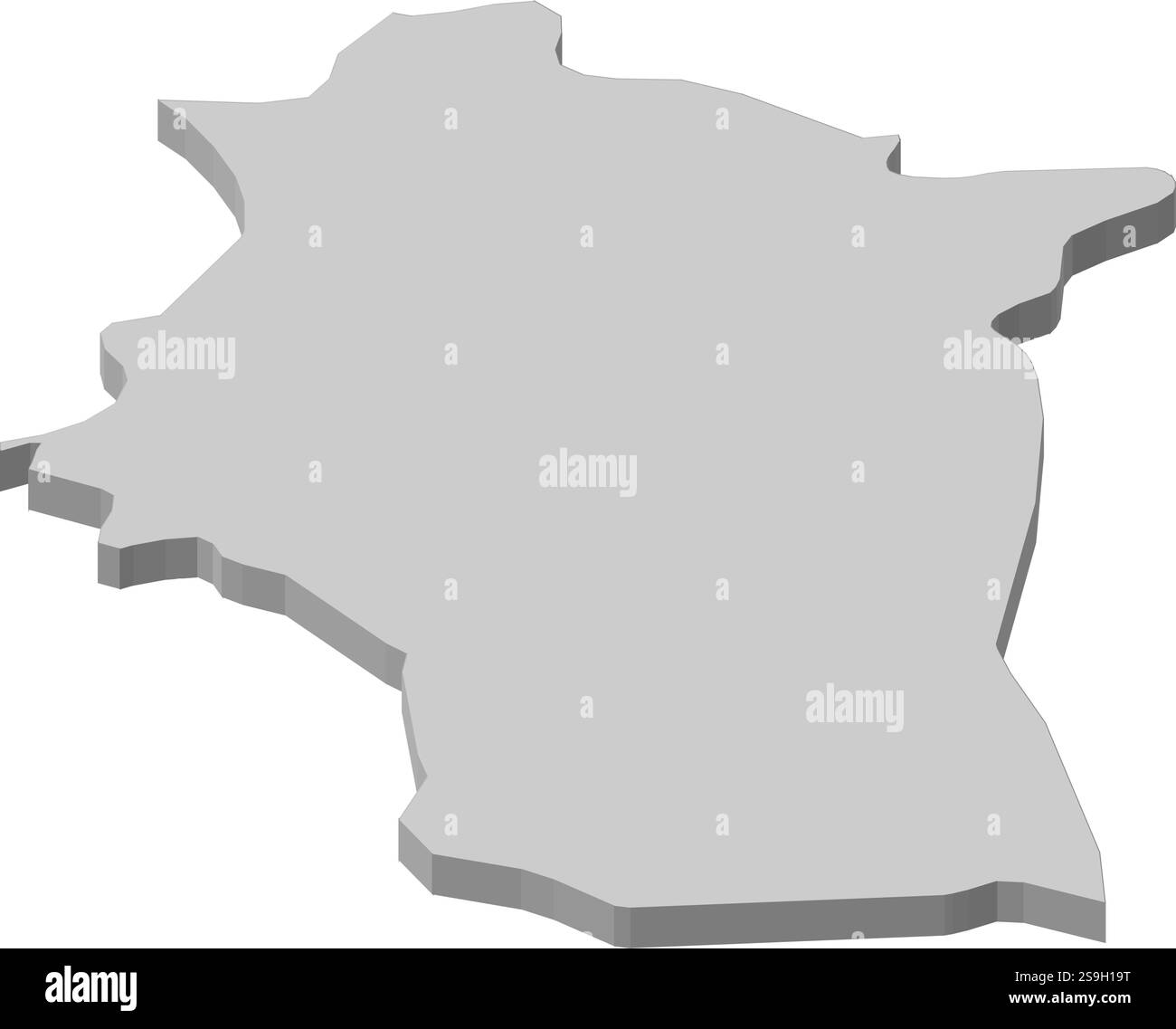 Map of Latakia, a province of Syria Stock Vector Image & Art - Alamy