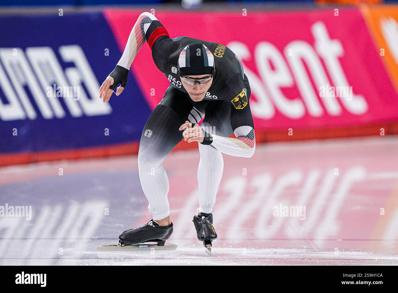 CALGARY, CANADA - JANUARY 26: Moritz Klein of Germany competing during ...