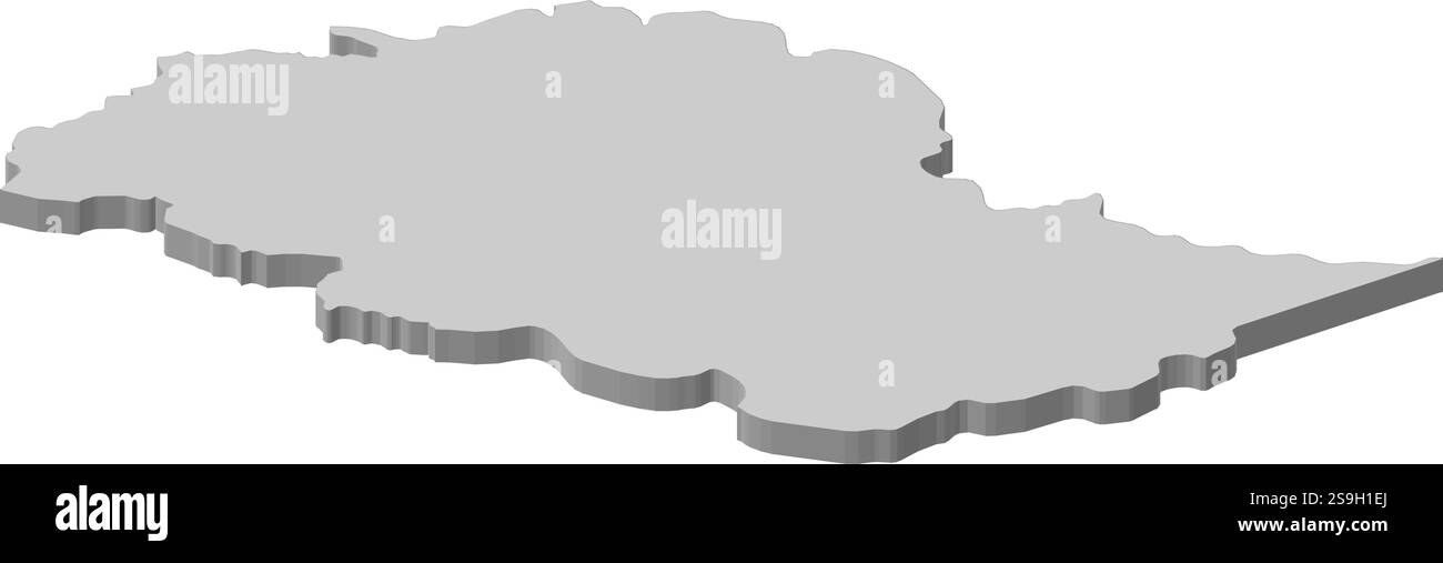 Map of Gilgit-Baltistan, a province of Pakistan Stock Vector Image ...