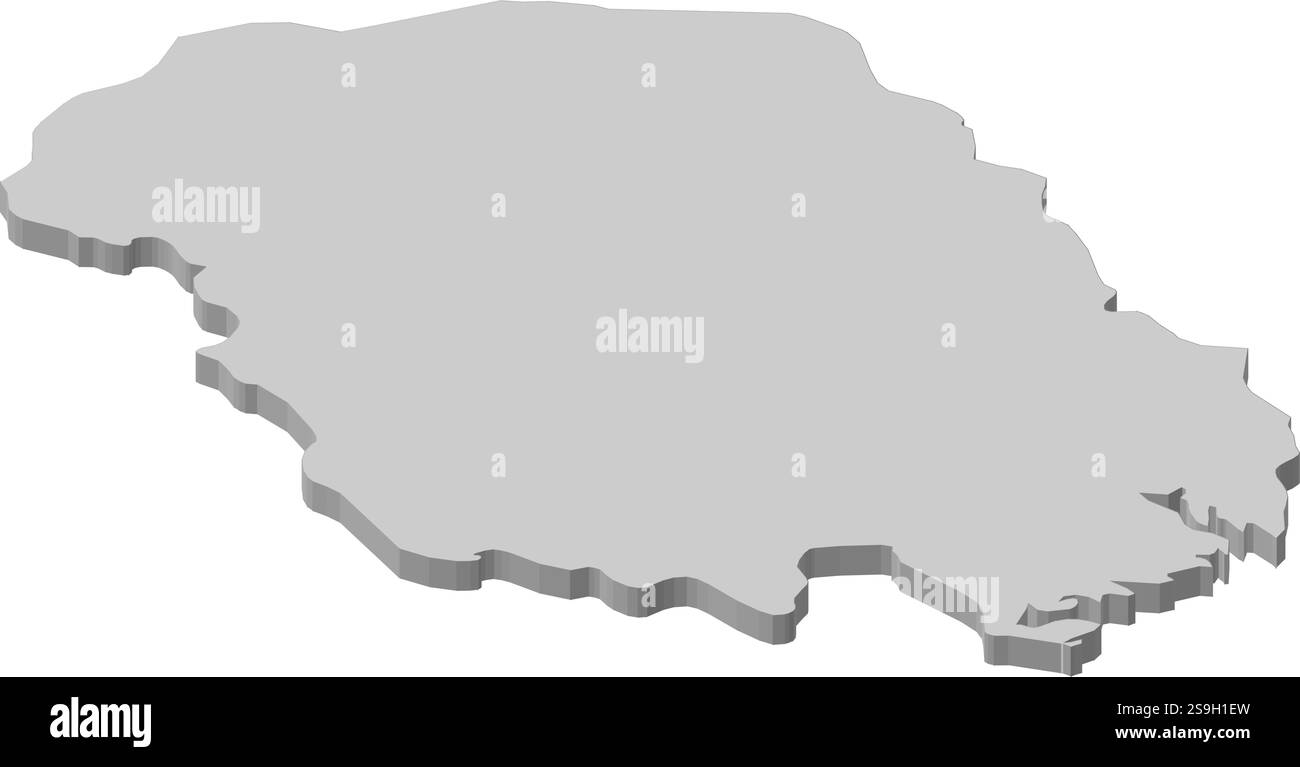 Map of Telemark, a province of Norway Stock Vector Image & Art - Alamy