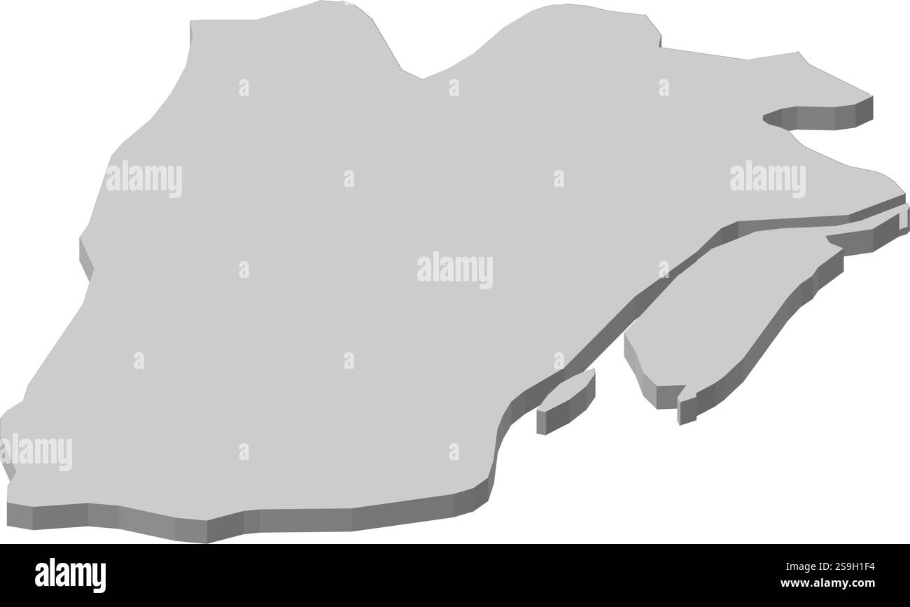 Map of Lisbon, a province of Portugal Stock Vector Image & Art - Alamy