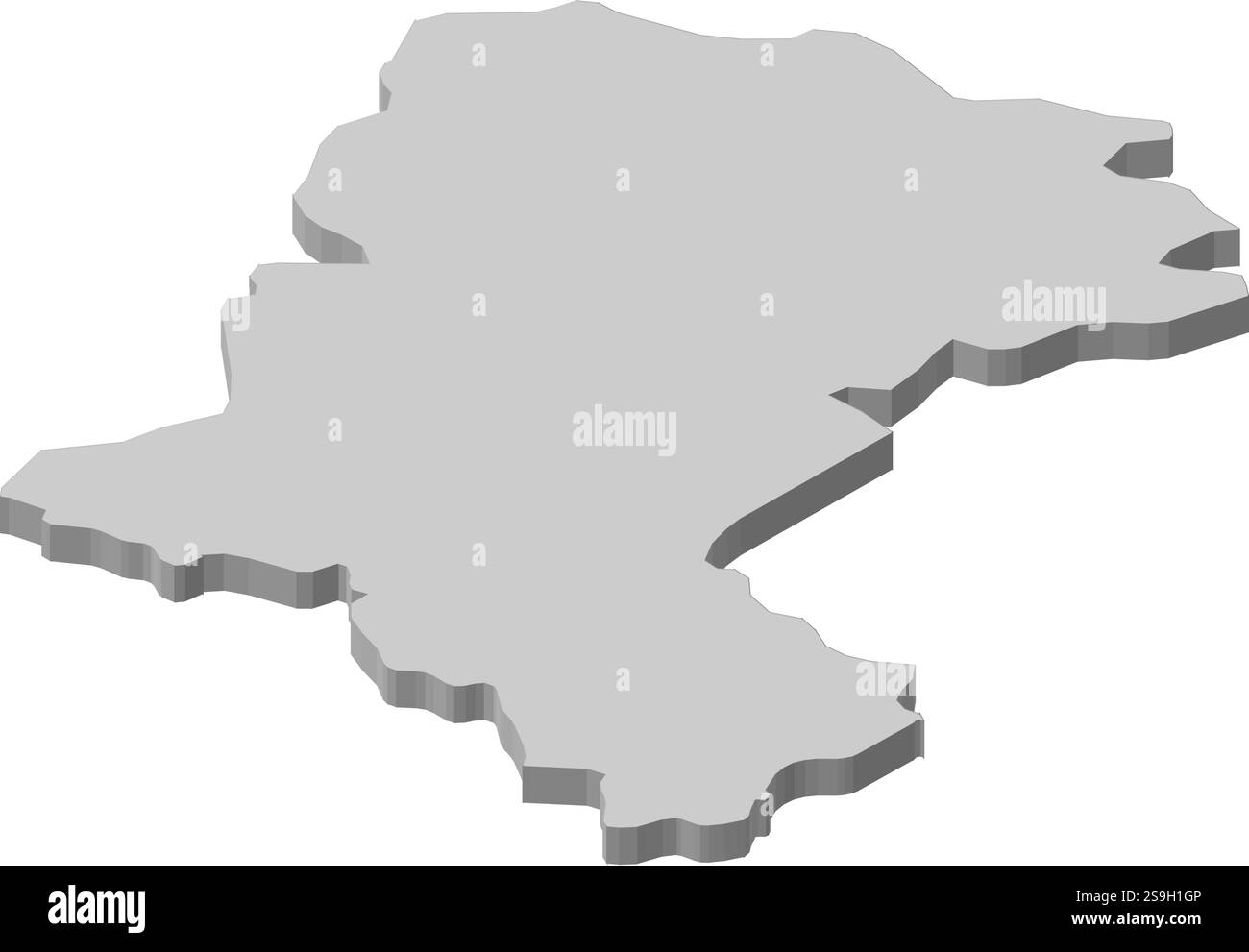 Map of Silesian, a province of Poland Stock Vector Image & Art - Alamy