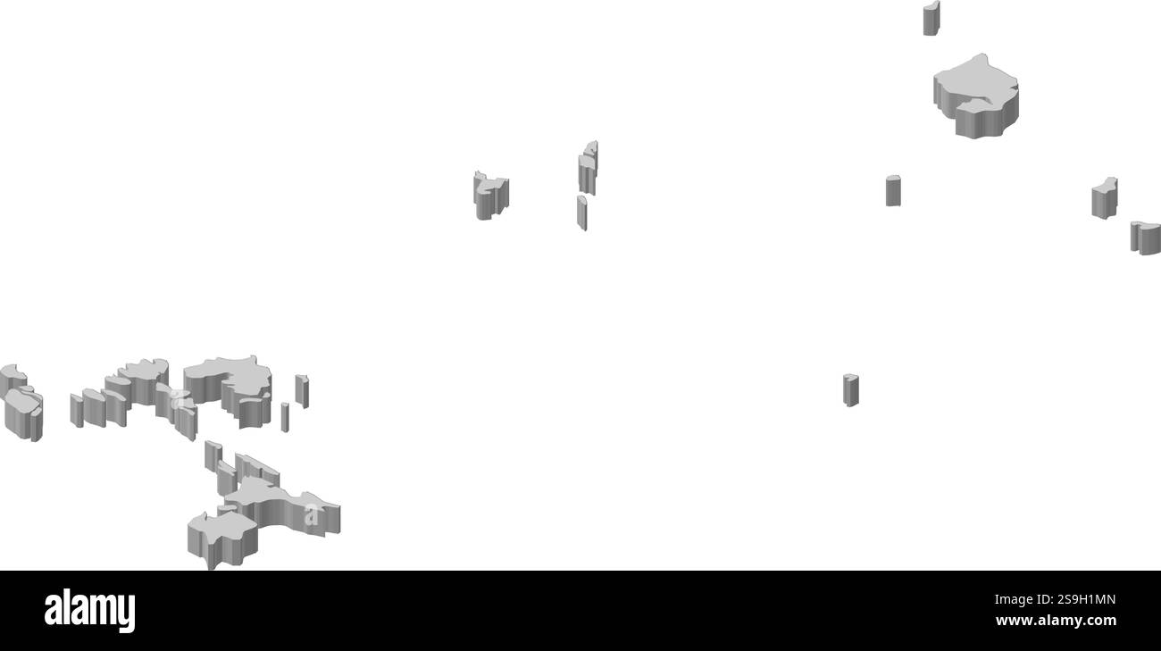 Map of Riau Islands, a province of Indonesia Stock Vector Image & Art ...