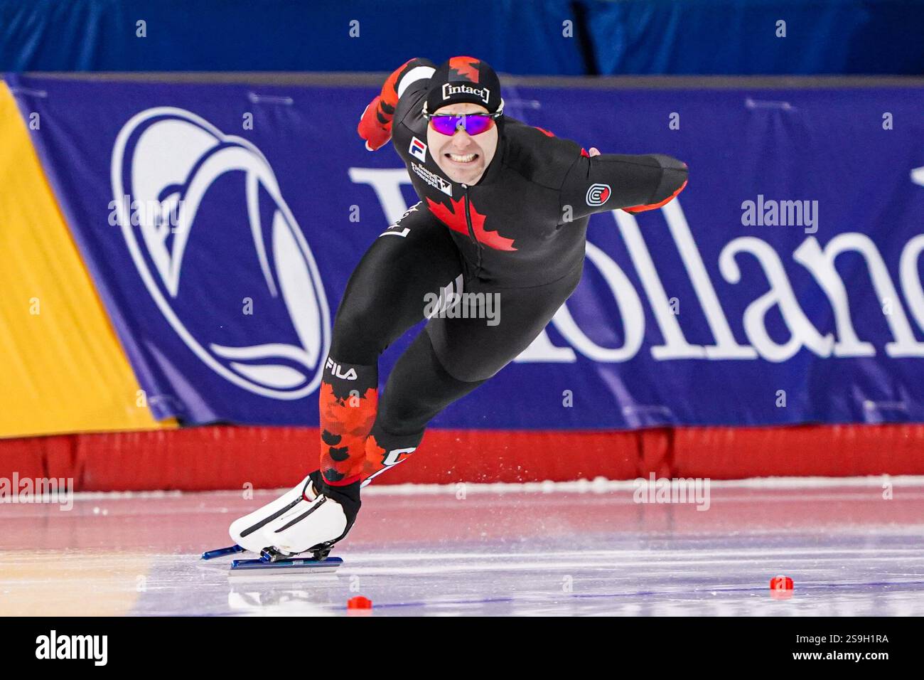 CALGARY, CANADA - JANUARY 26: Anders Johnson of Canada competing during ...