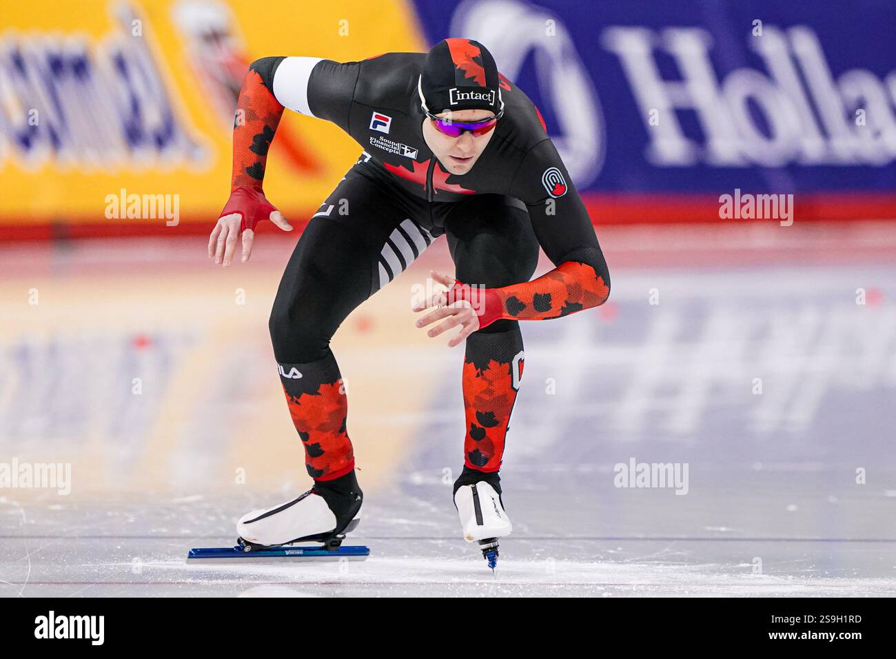 CALGARY, CANADA - JANUARY 26: Anders Johnson of Canada competing during ...