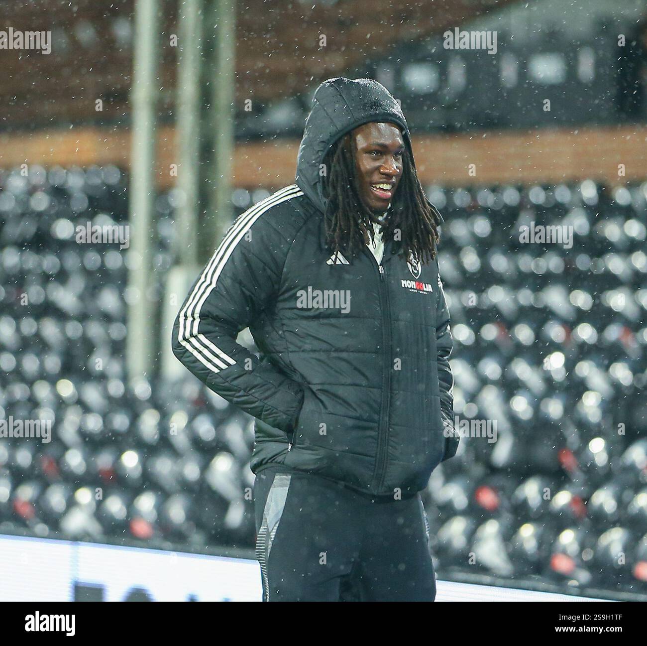 Fulham, London, UK. 26th January 2025; Craven Cottage, Fulham, London, England; Premier League ...